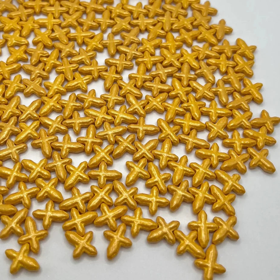 Candy Cross Sprinkles, Gold, 2 oz – Lorraines Cake & Candy Supplies