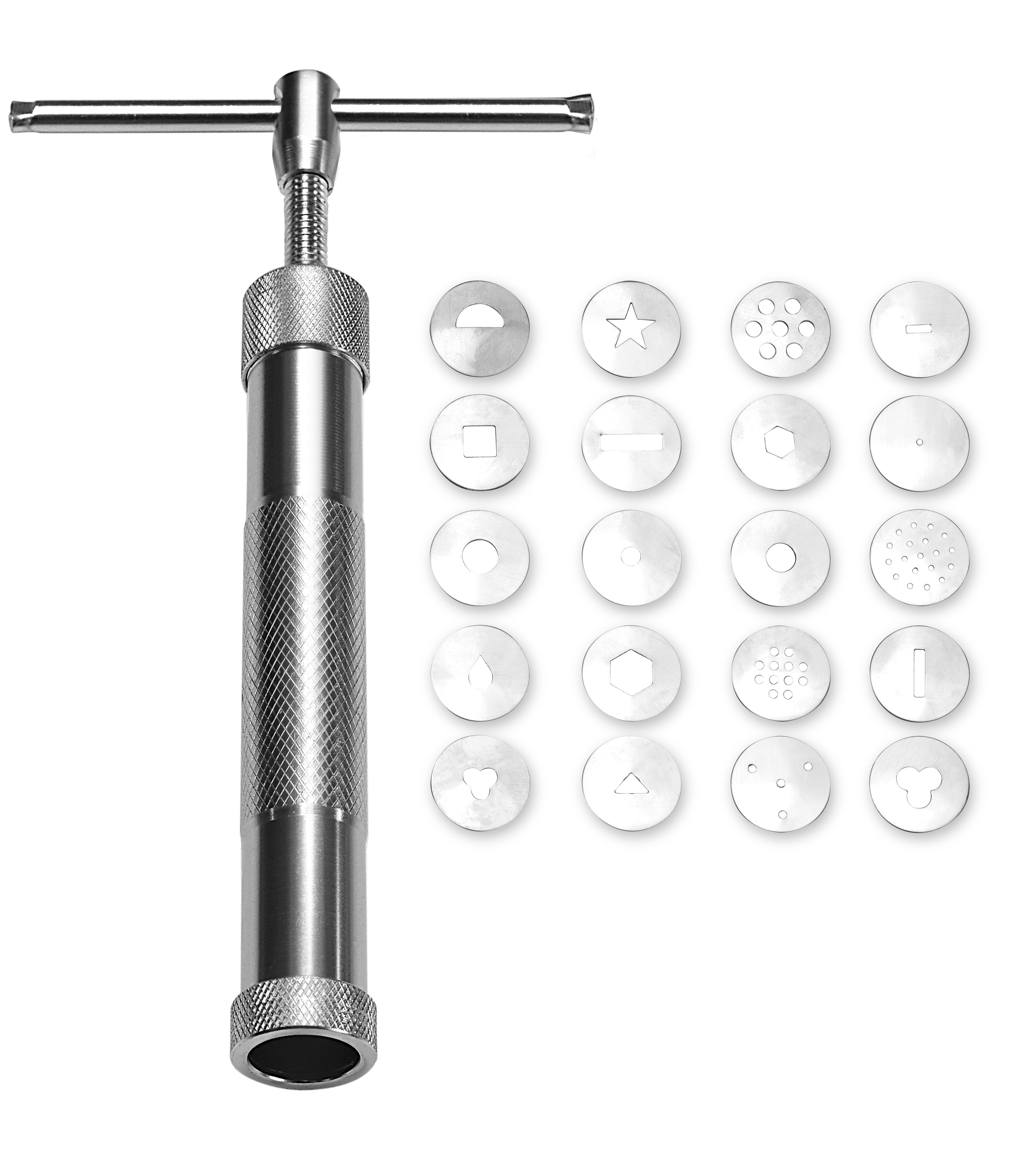 Fondant Extruder, with 20 Stainless Steel Discs – Lorraines Cake ...