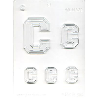 Collegiate Letter "C" Mold – Lorraines Cake & Candy Supplies