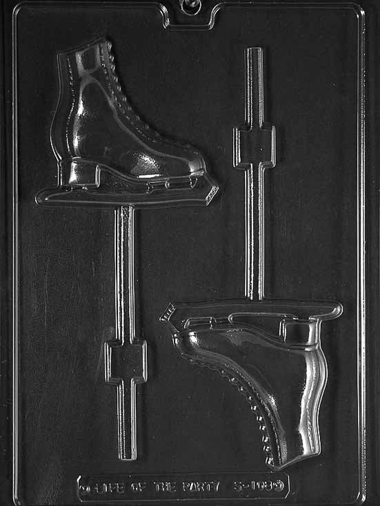 Ice Skate Pop, 2-cavity – Lorraines Cake & Candy Supplies